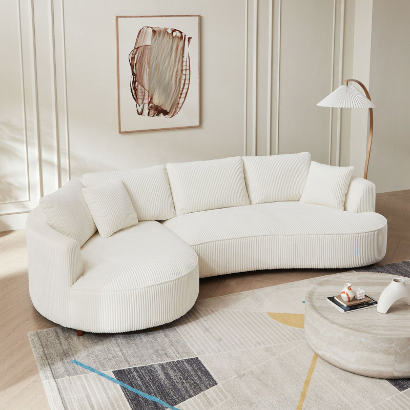 Oversized white sofa store
